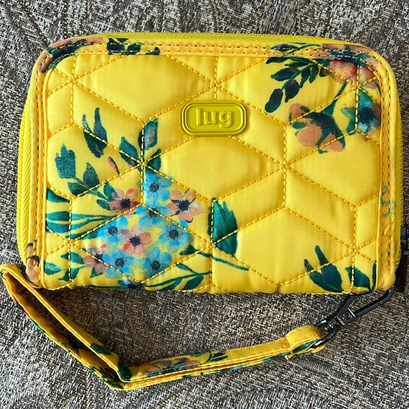 lug | Bags | Lug Rodeo 2 Wallet Bouquet Yellow | Poshmark